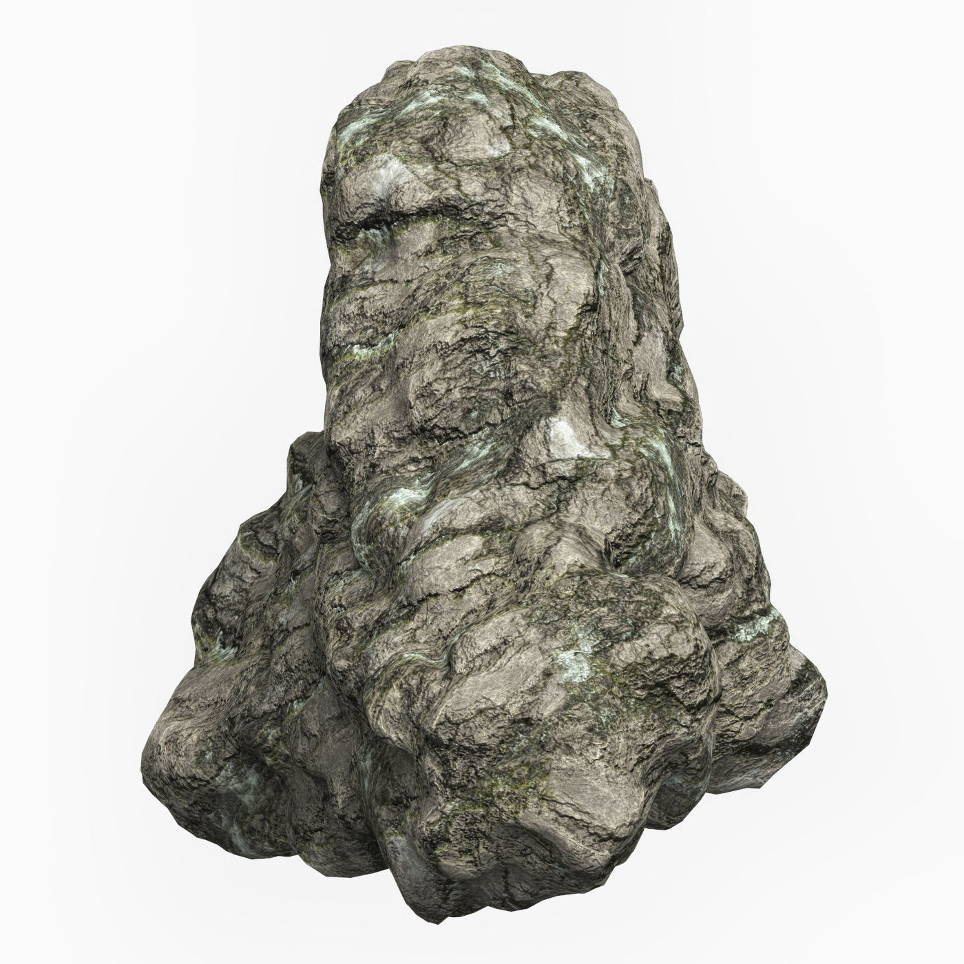 3D model Low Poly Rock Cliff 11 VR / AR / low-poly | CGTrader