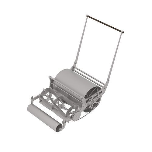 Grass-cutter lawn mower 3D model | CGTrader