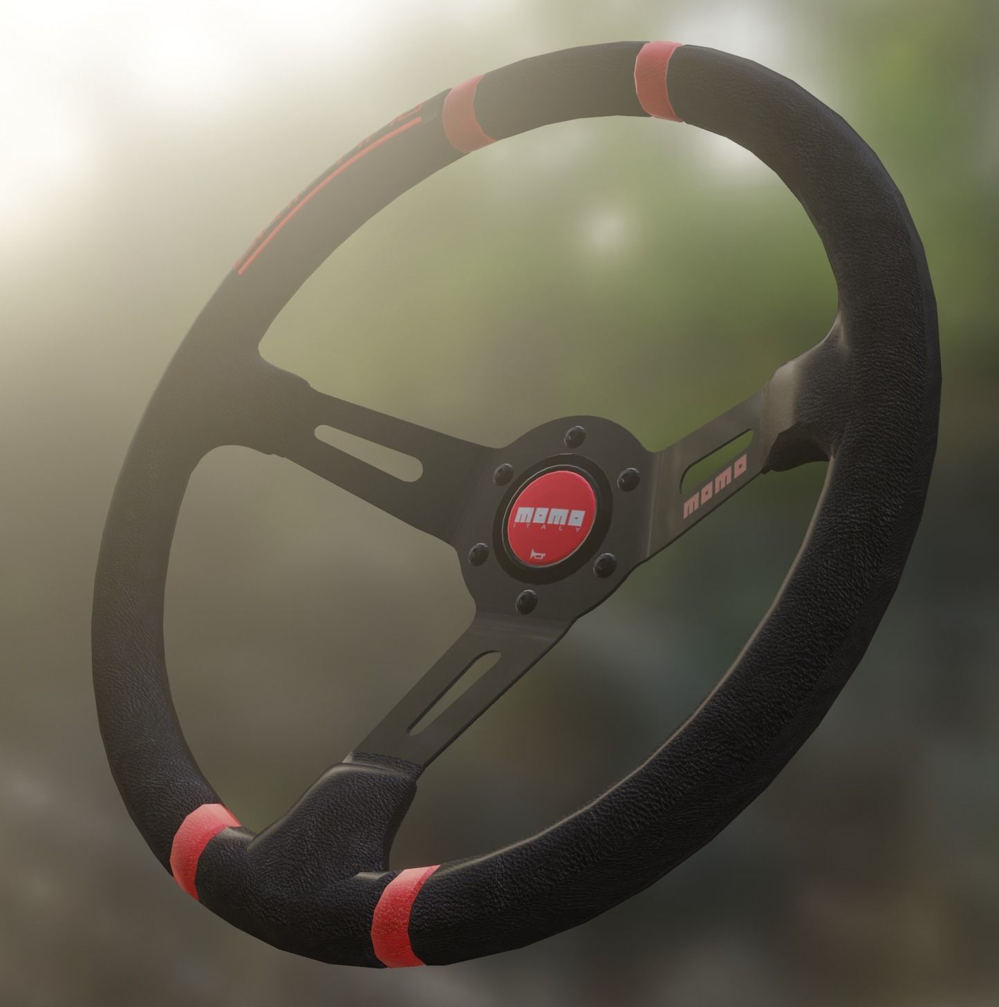 3D model Momo Drifting Steering Wheel VR / AR / low-poly | CGTrader