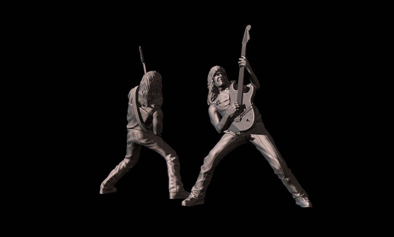 Eddie Van Halen - 3D printing 3D model 3D printable | CGTrader