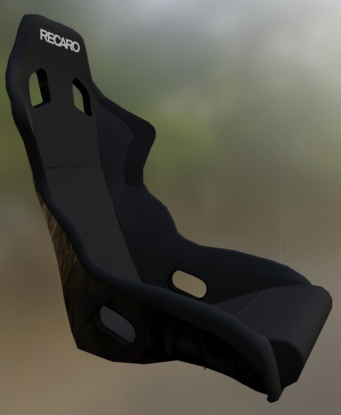 3D model Recaro PROFI Racing Bucket Seats VR / AR / low-poly | CGTrader