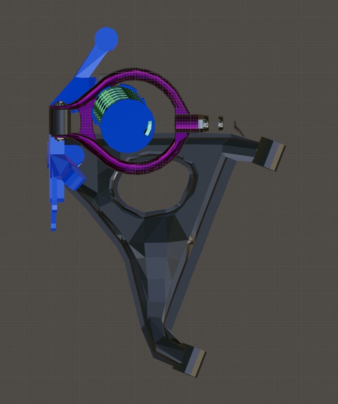 3D model Wisefab V2 Suspension VR / AR / low-poly | CGTrader