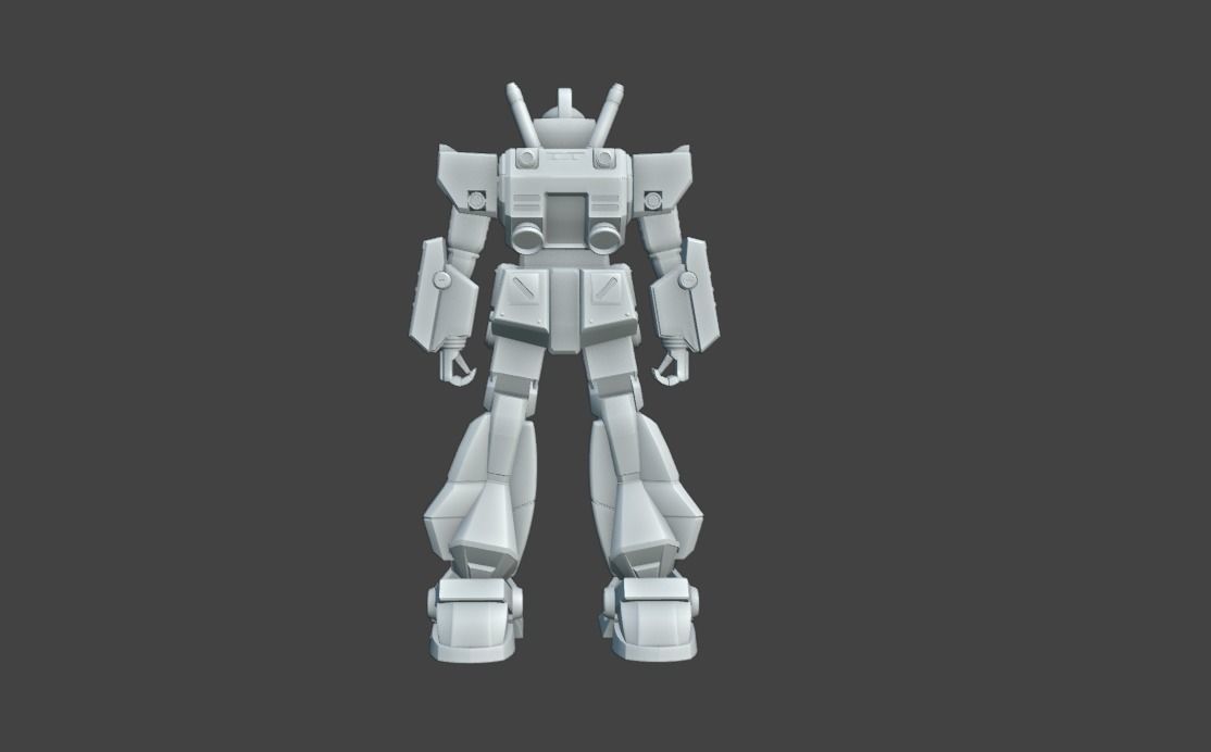 Gundam Alex robot 3d model 3D model | CGTrader
