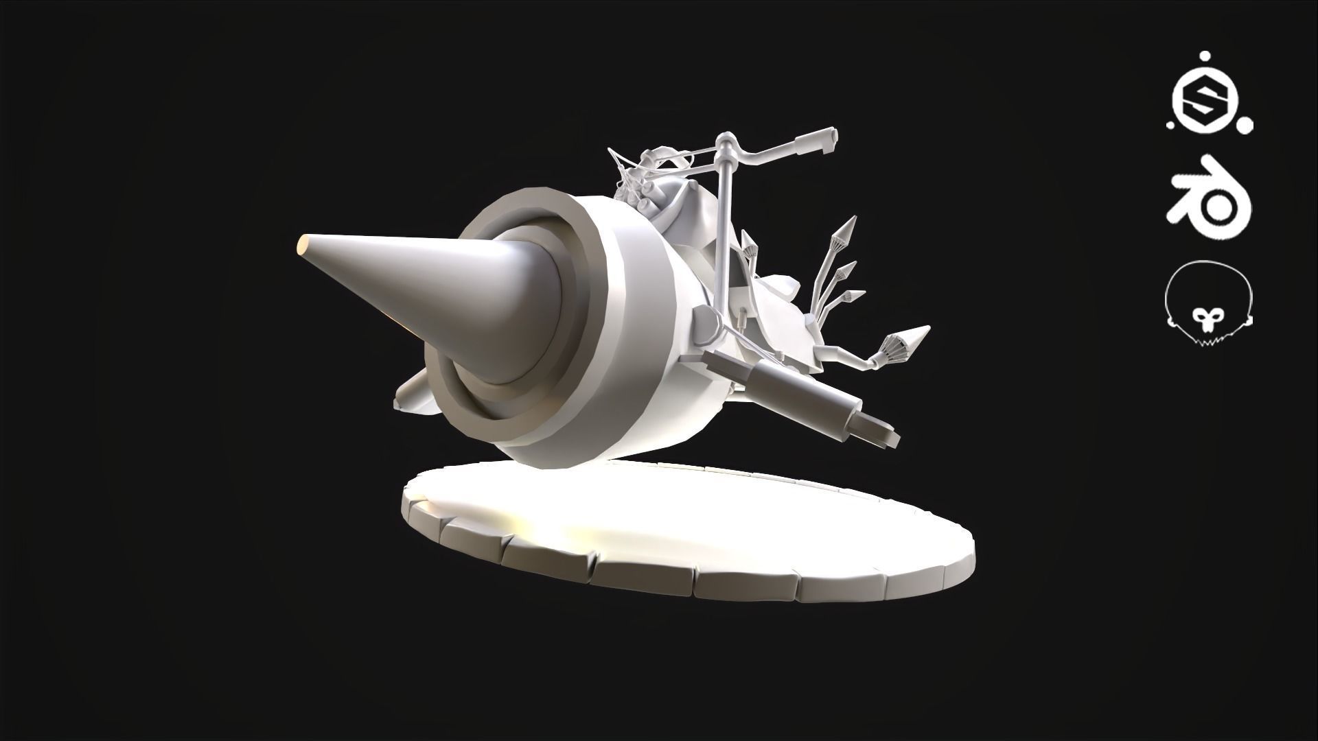 3D model Game Ready Jet Bike VR / AR / low-poly | CGTrader