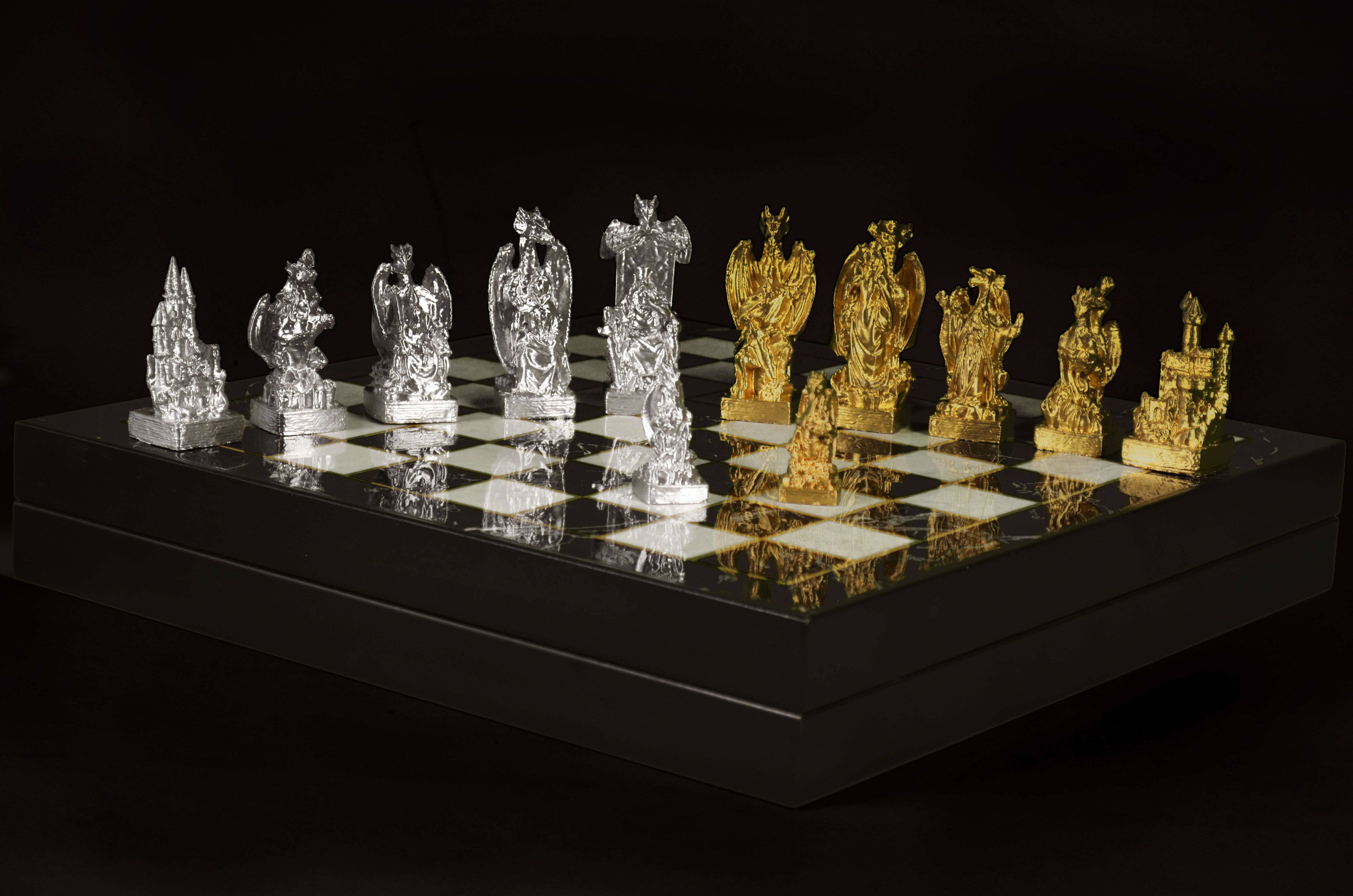 Dragon Chess Set- Dragon Characters 3D model 3D printable | CGTrader
