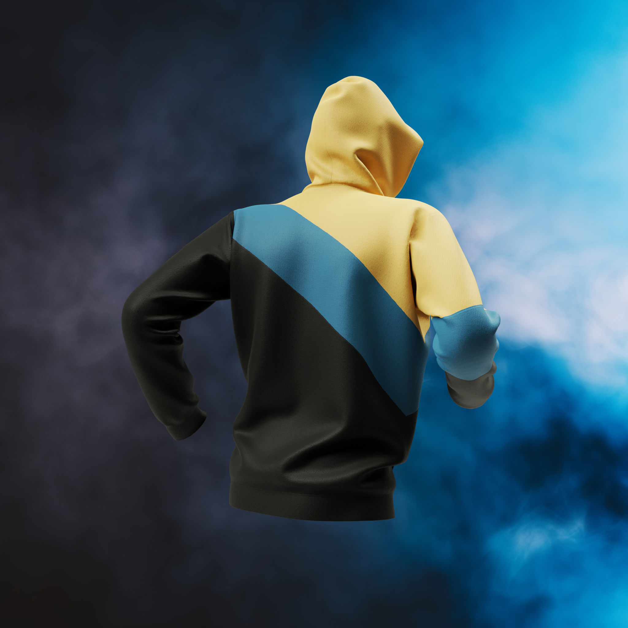 Zip-Up Hoodie 3D model | CGTrader
