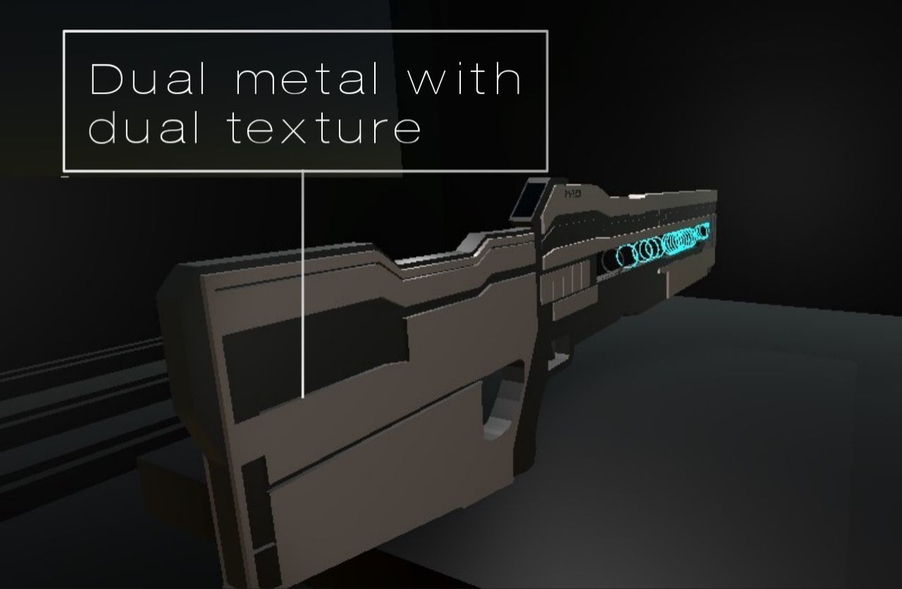 3D model M283J- The RailGun VR / AR / low-poly | CGTrader