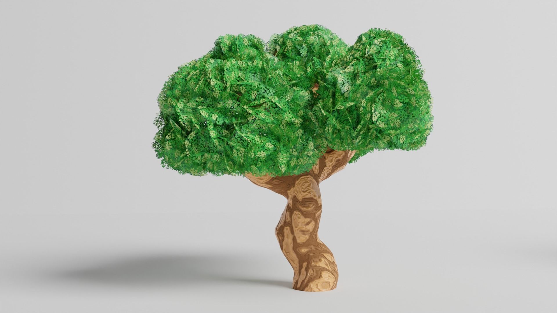 Stylized Trees Pack LowPoly free VR / AR / low-poly 3D model | CGTrader