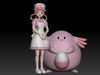 Pokemon Anime Nurse Joy 3D model 3D printable | CGTrader