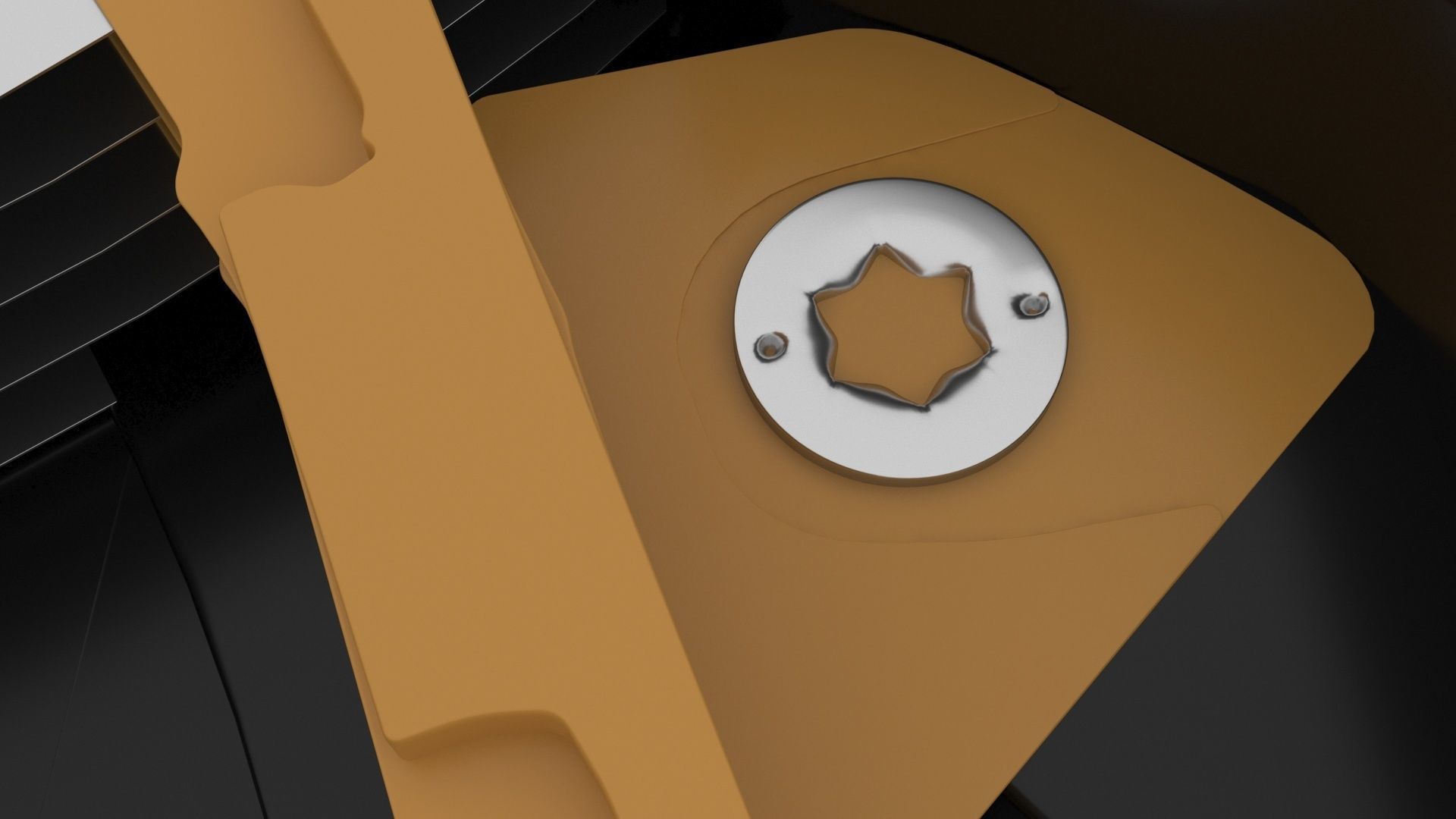 Opened Hard Disk Drive 3D model | CGTrader