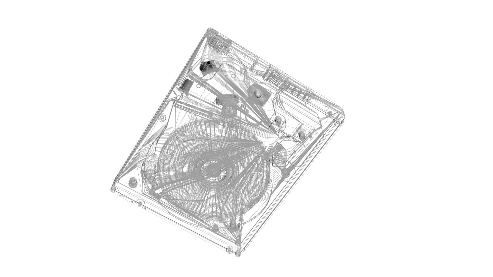 Opened Hard Disk Drive 3D model | CGTrader