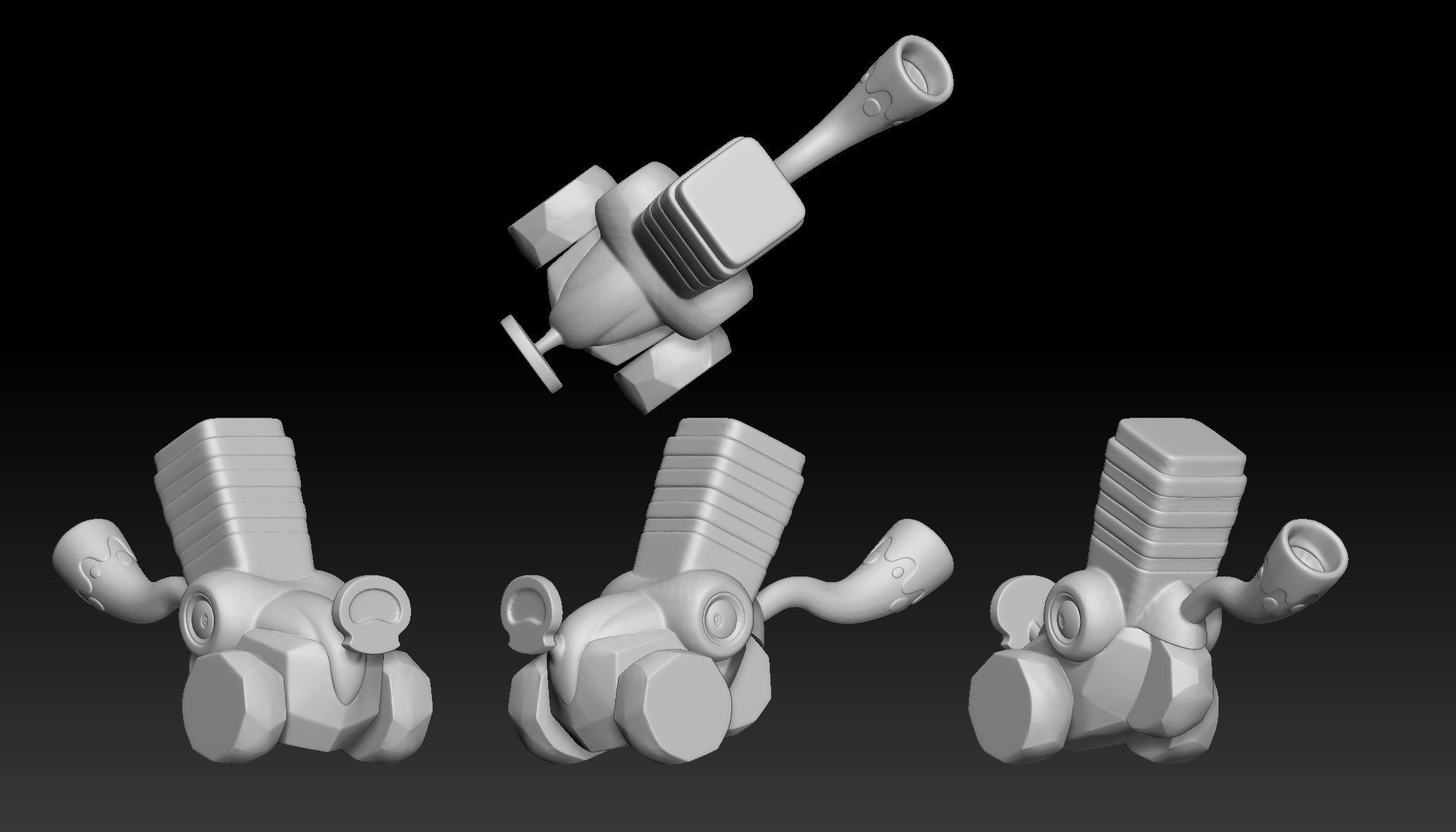 Pokemon Varoom Revavroom 3D model 3D printable | CGTrader