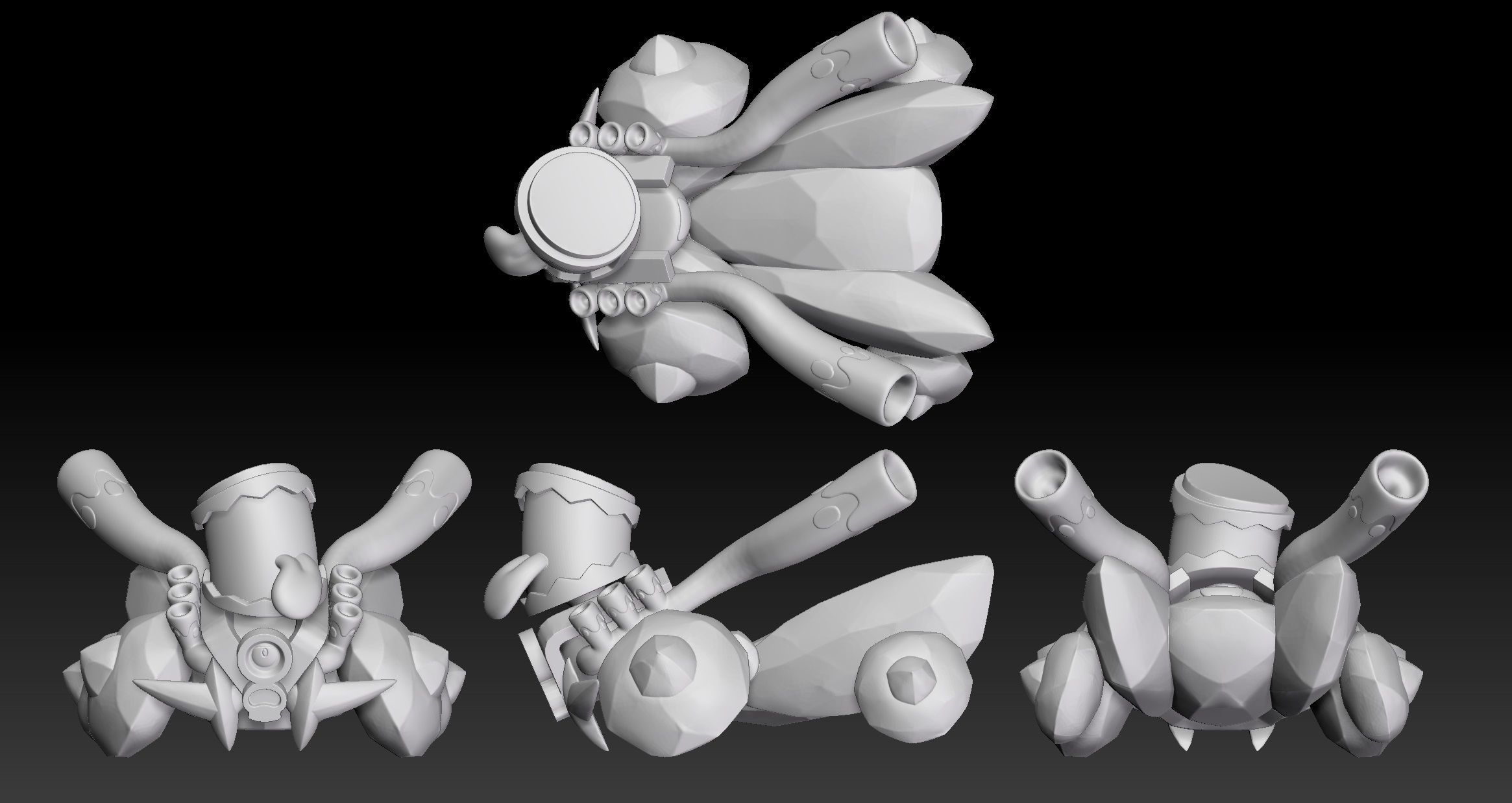 Pokemon Varoom Revavroom 3D model 3D printable | CGTrader