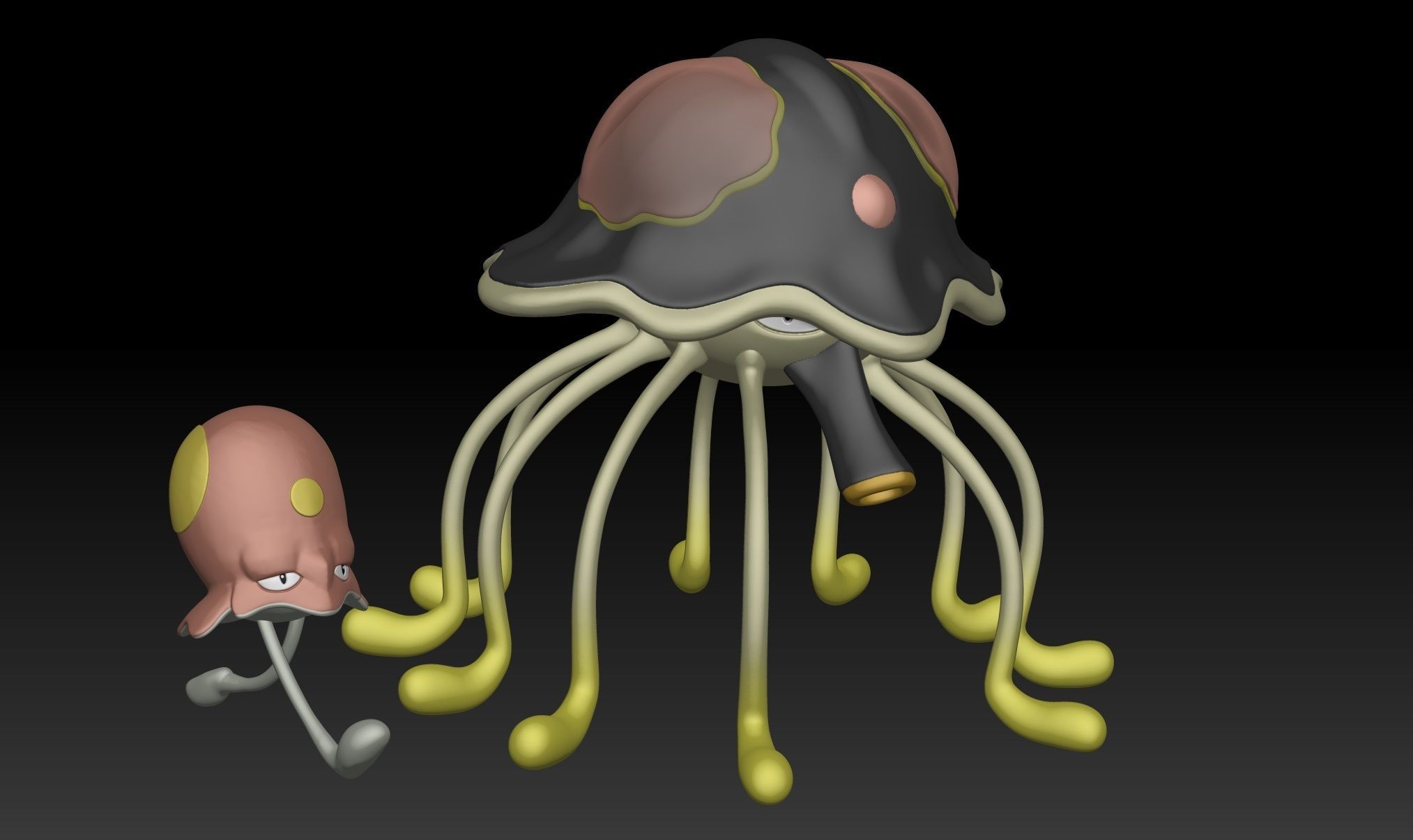 Pokemon Toedscool Toedscruel 3D model 3D printable | CGTrader