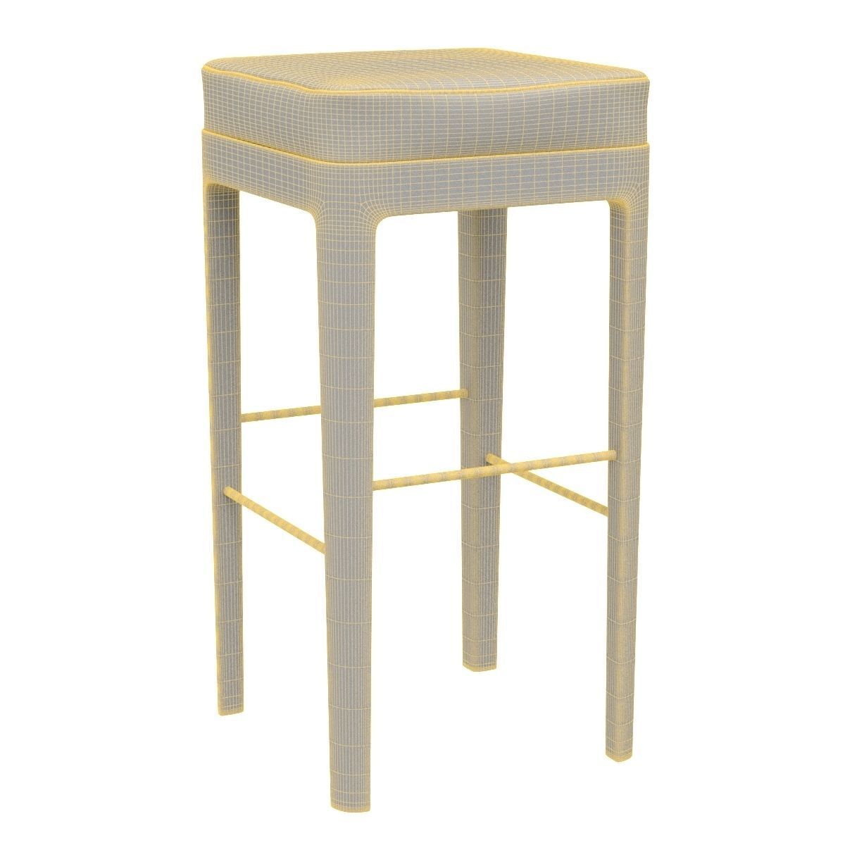 Vista Stool 3D model | CGTrader