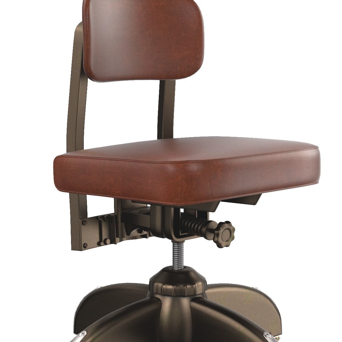 Industrial Swivel Desk Office Task Chair by Harter 3D model | CGTrader