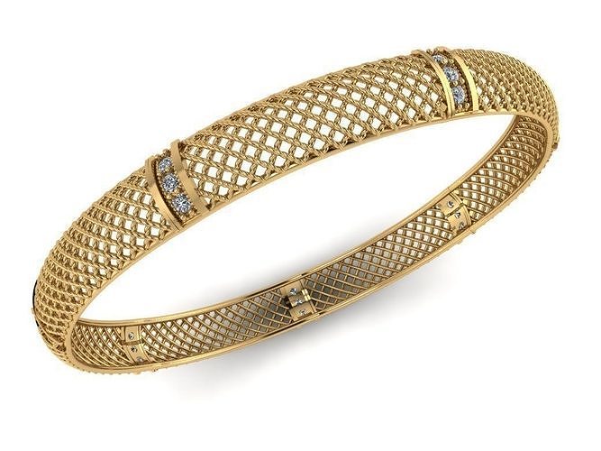 Bracelet 3D model 3D printable | CGTrader