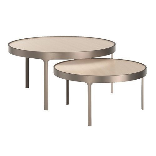 Dover Nesting Coffee Tables 3D model | CGTrader