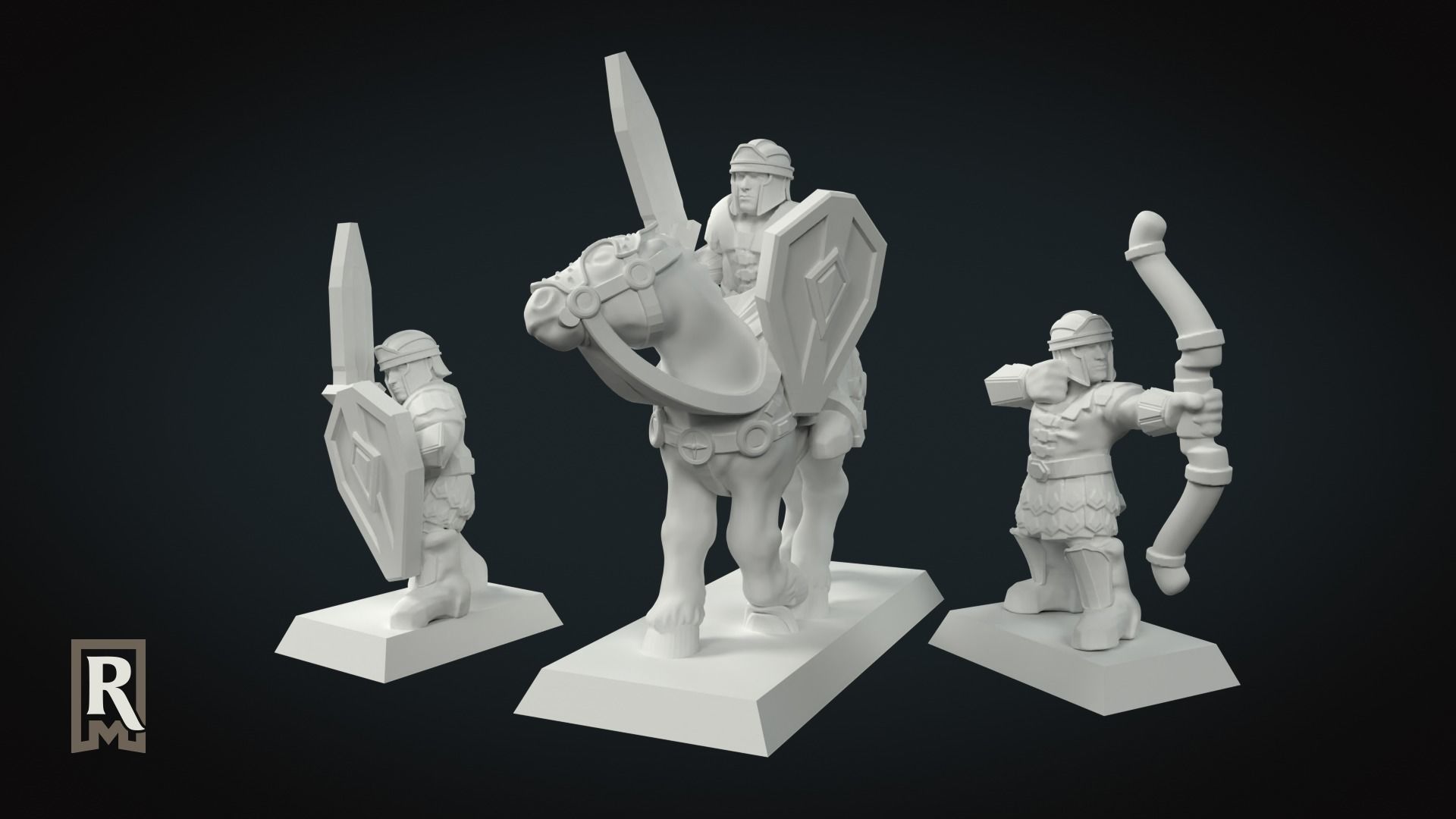 SAMPLE PACK 6mm Imperials free 3D model 3D printable | CGTrader