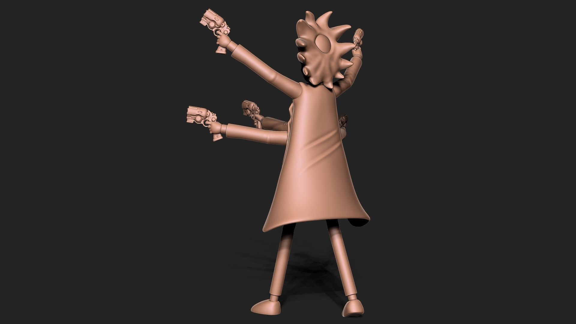 Rick and Morty 3D model 3D printable | CGTrader