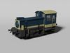 Small diesel locomotive 3D model | CGTrader