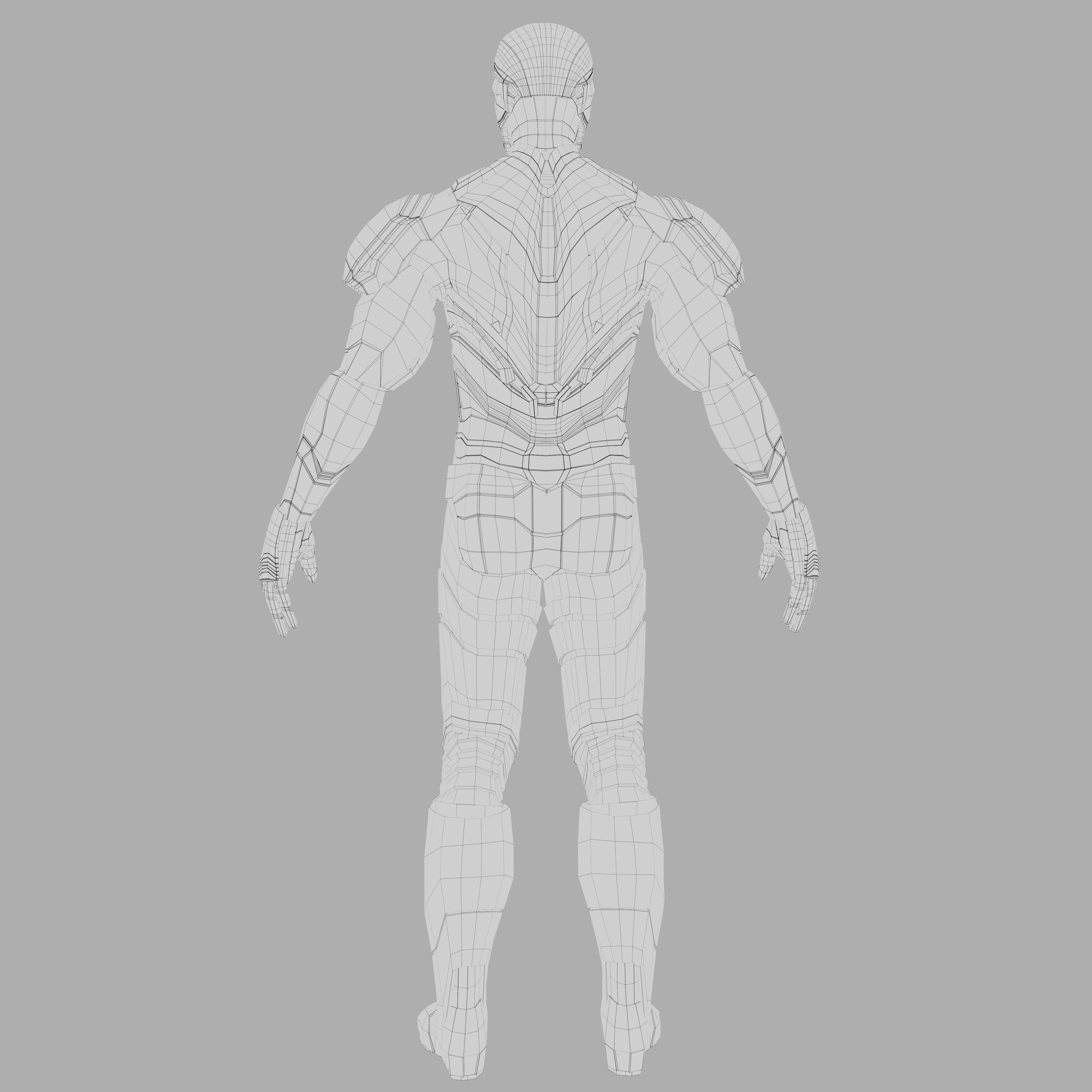 iron man mark 85 3D model animated rigged | CGTrader