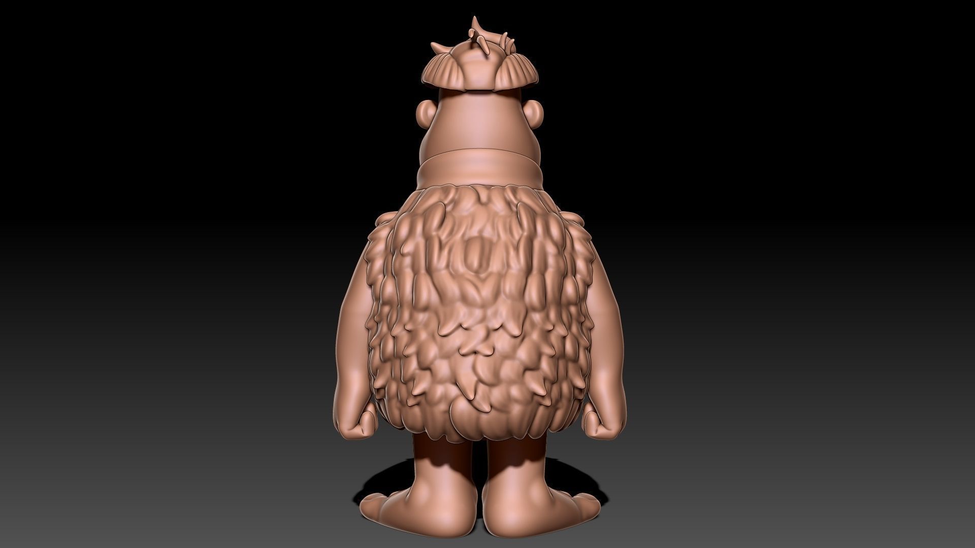 Fred Flintstone 3D model 3D printable | CGTrader