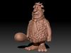 Fred Flintstone 3D model 3D printable | CGTrader