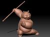 Kung Fu Panda Po 3D model 3D printable | CGTrader