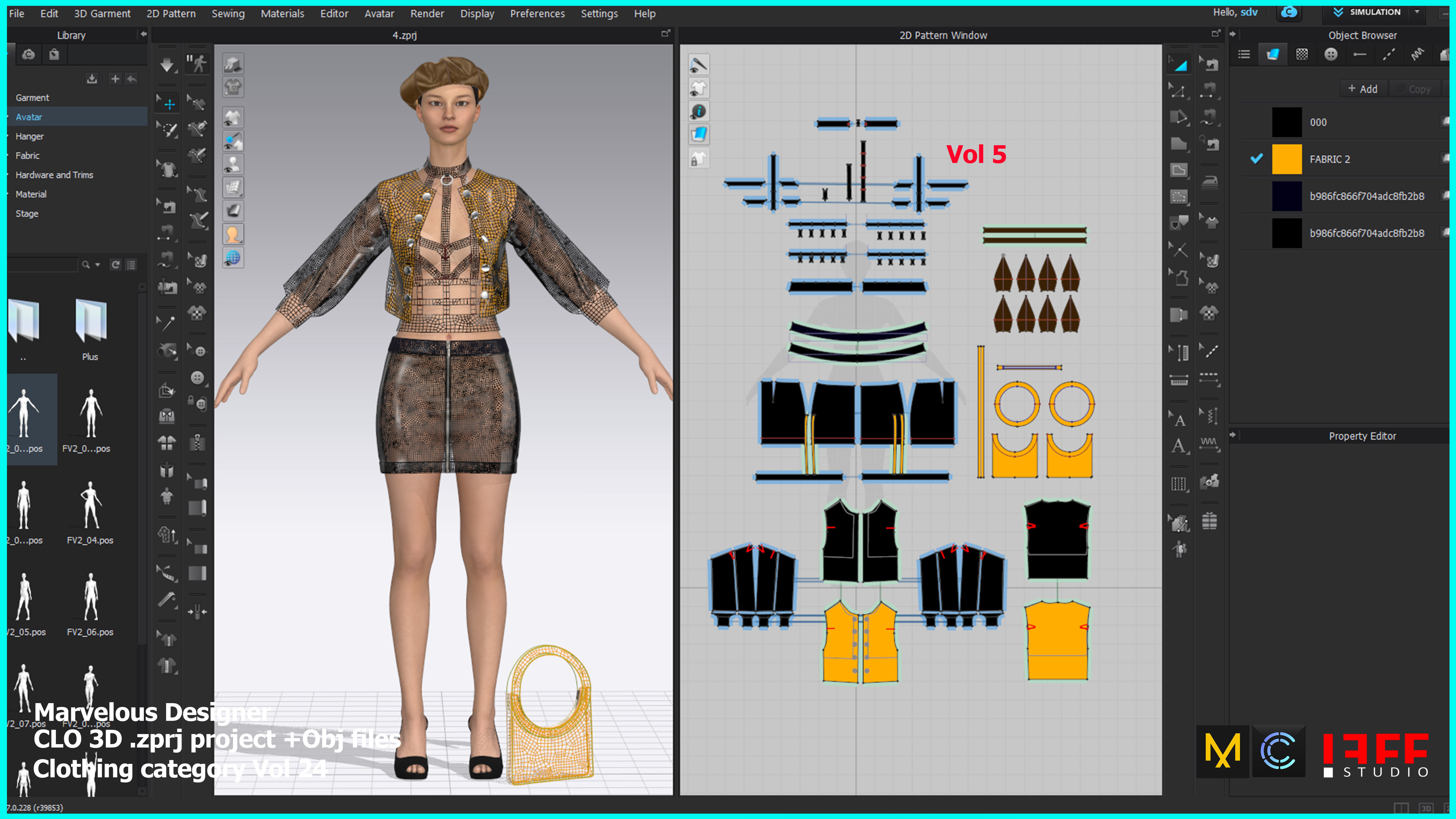 Girls outfit 5 Marvelous VOL 24 free VR / AR / low-poly 3D model | CGTrader