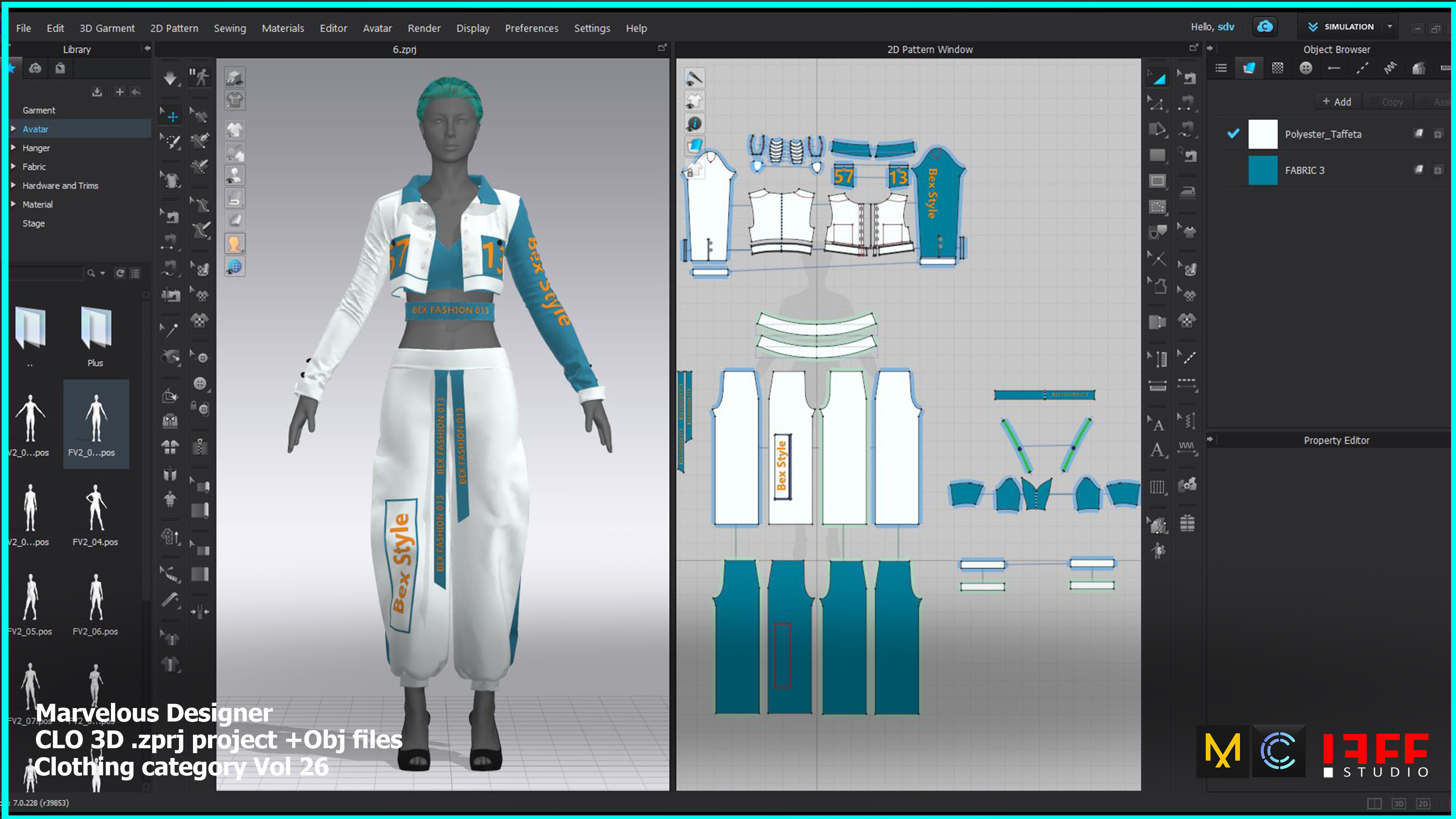 Girls outfit 7 Marvelous VOL 26 free VR / AR / low-poly 3D model | CGTrader