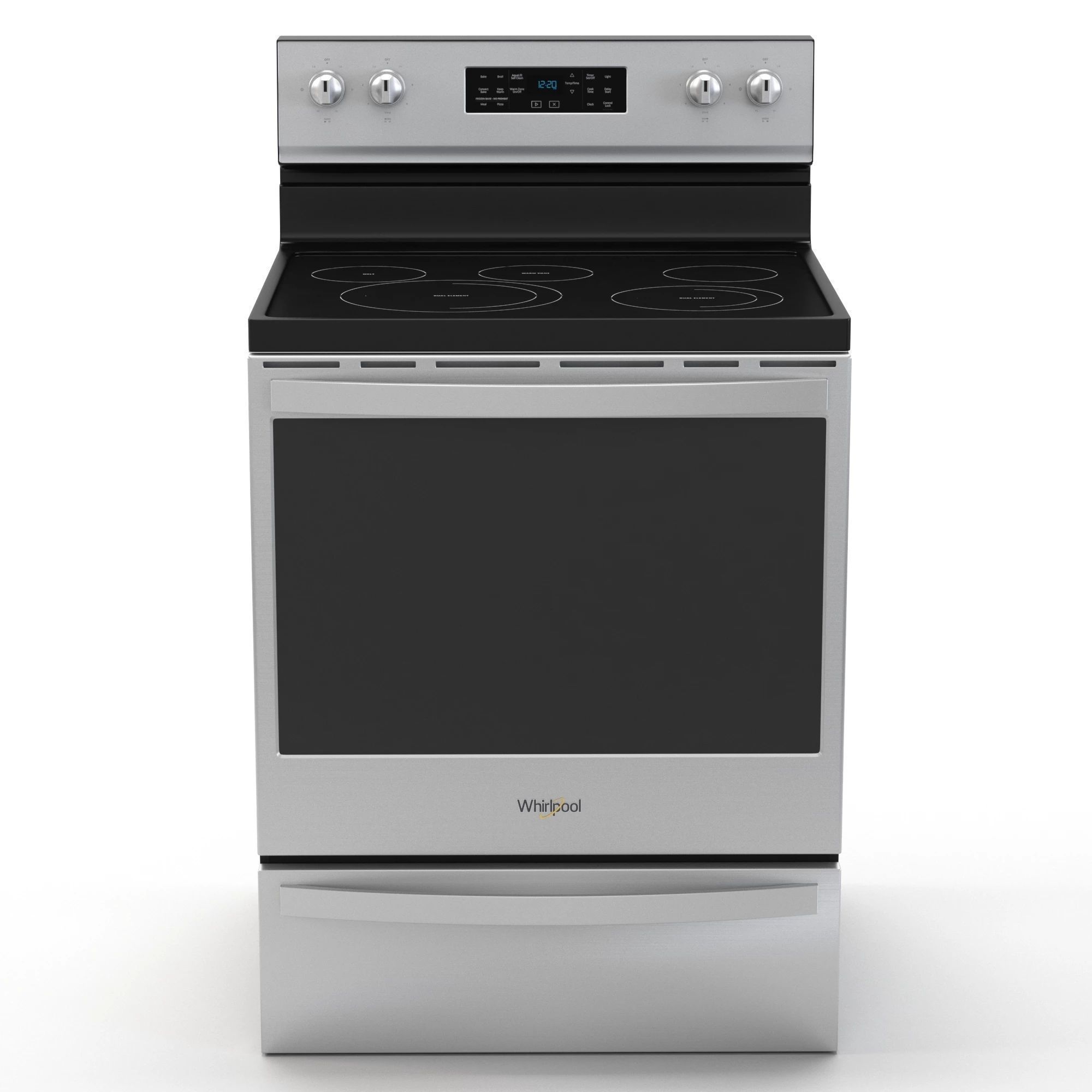 Electric Range with Frozen Bake Technology WFE775H0HZ 3D model | CGTrader