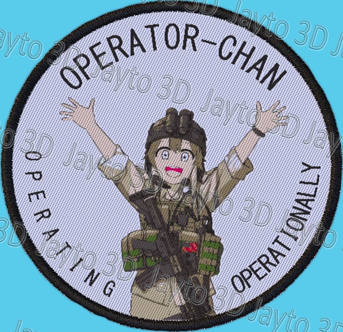 3D model Embroidered Patch Assortment VR / AR / low-poly | CGTrader