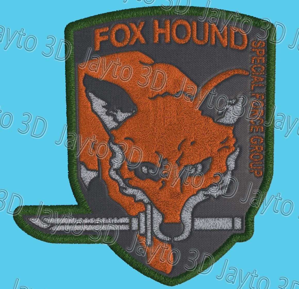 3D model Embroidered Patch Assortment VR / AR / low-poly | CGTrader
