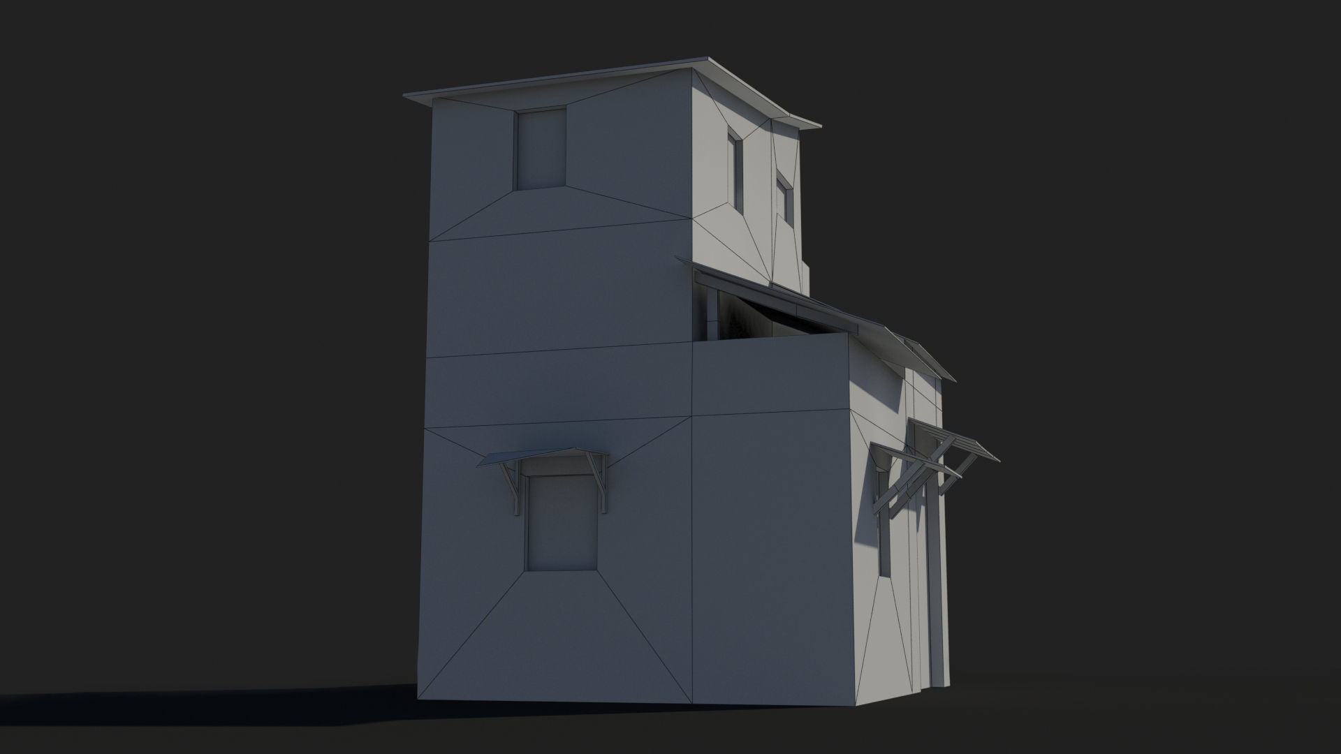 3D model Slum x12 VR / AR / low-poly | CGTrader