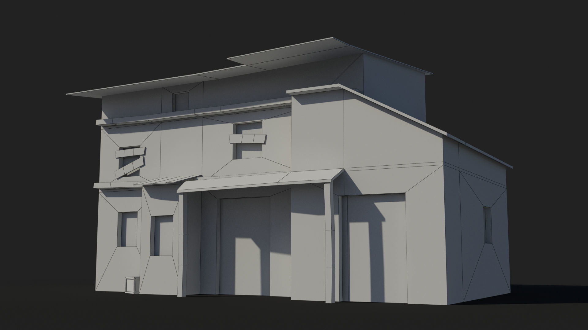 3D model Slum x14 VR / AR / low-poly | CGTrader