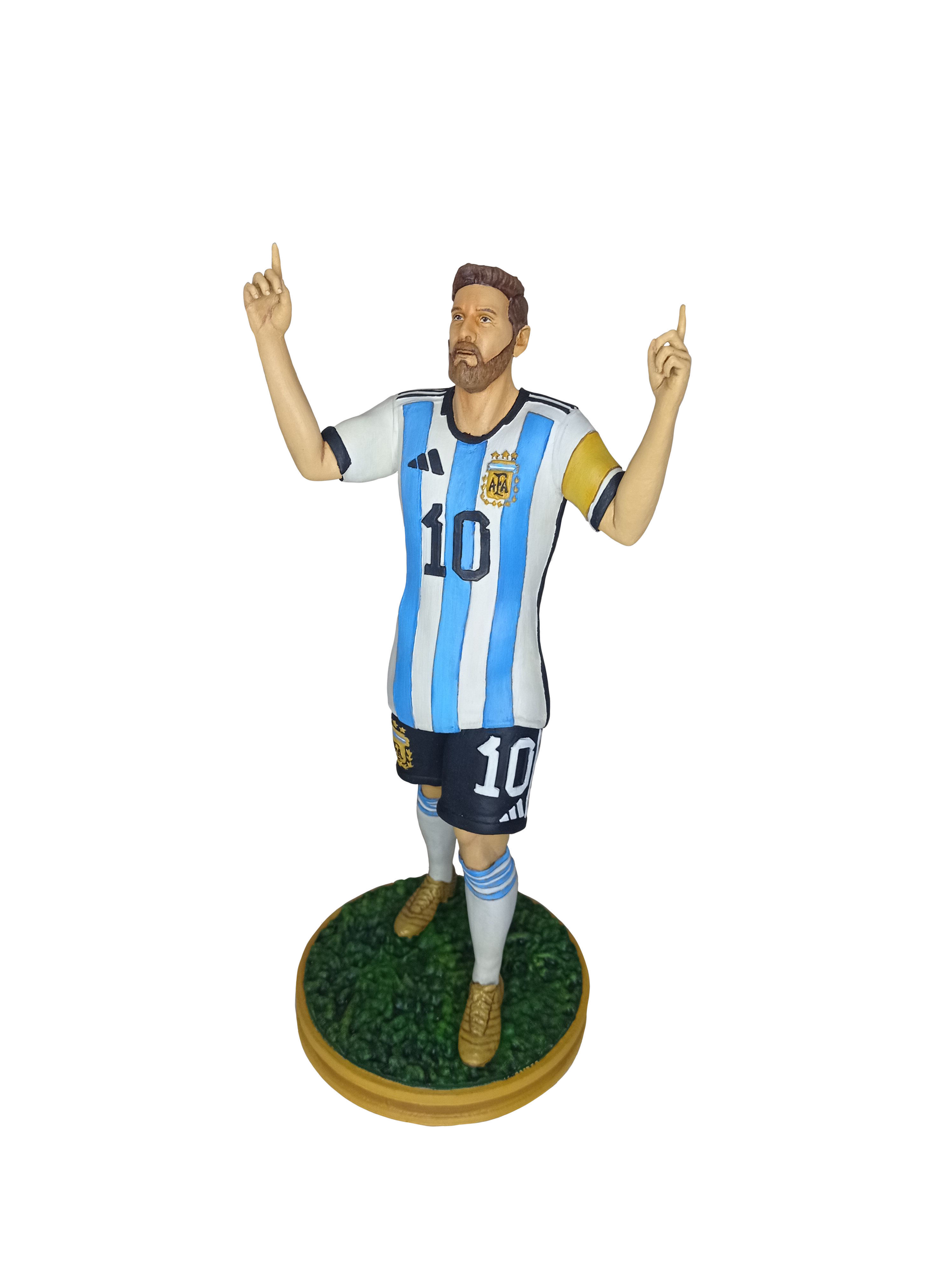Lionel Messi figure for 3D Print Qatar 2022 3D model 3D printable ...