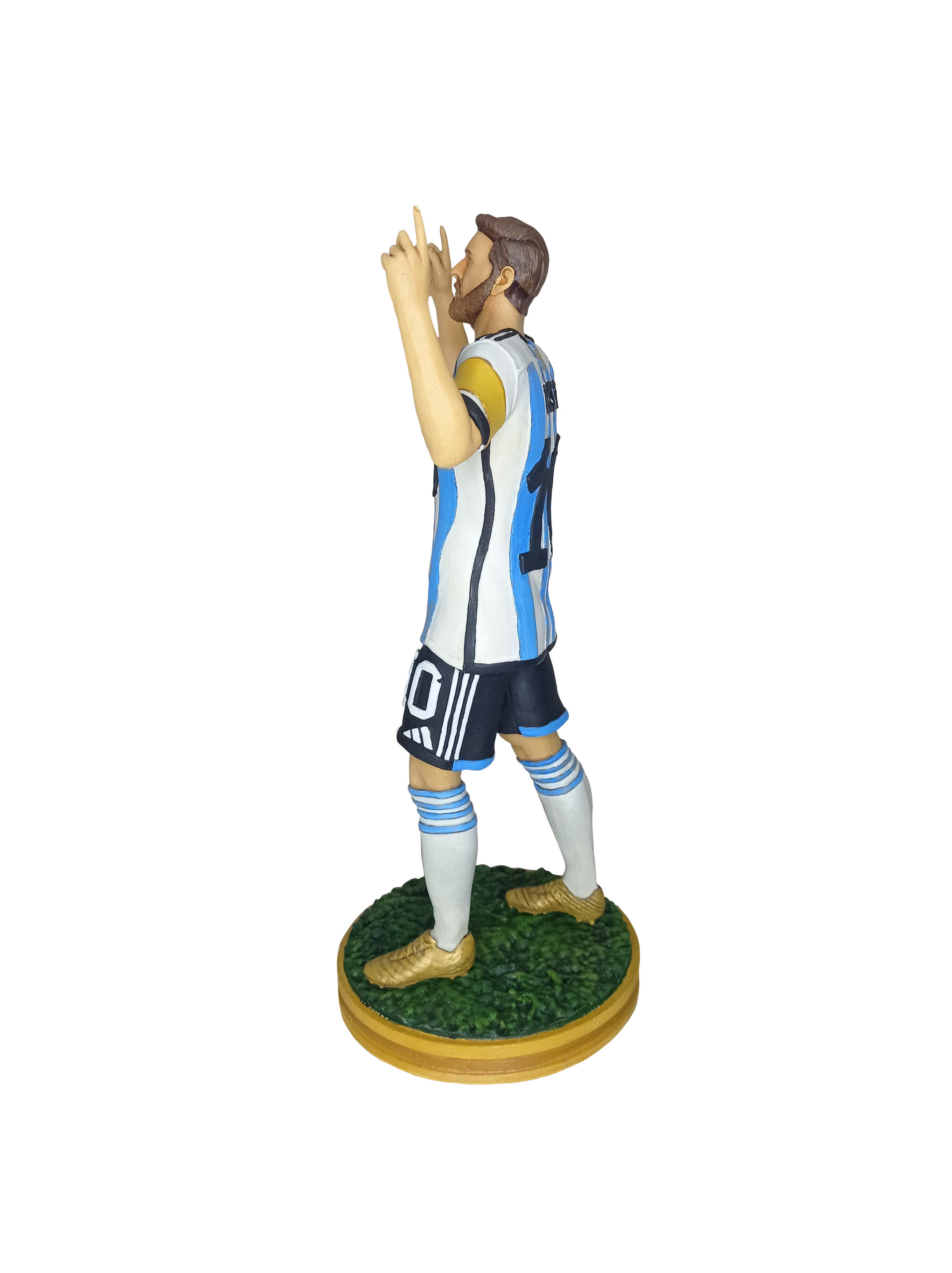 Lionel Messi figure for 3D Print Qatar 2022 3D model 3D printable ...