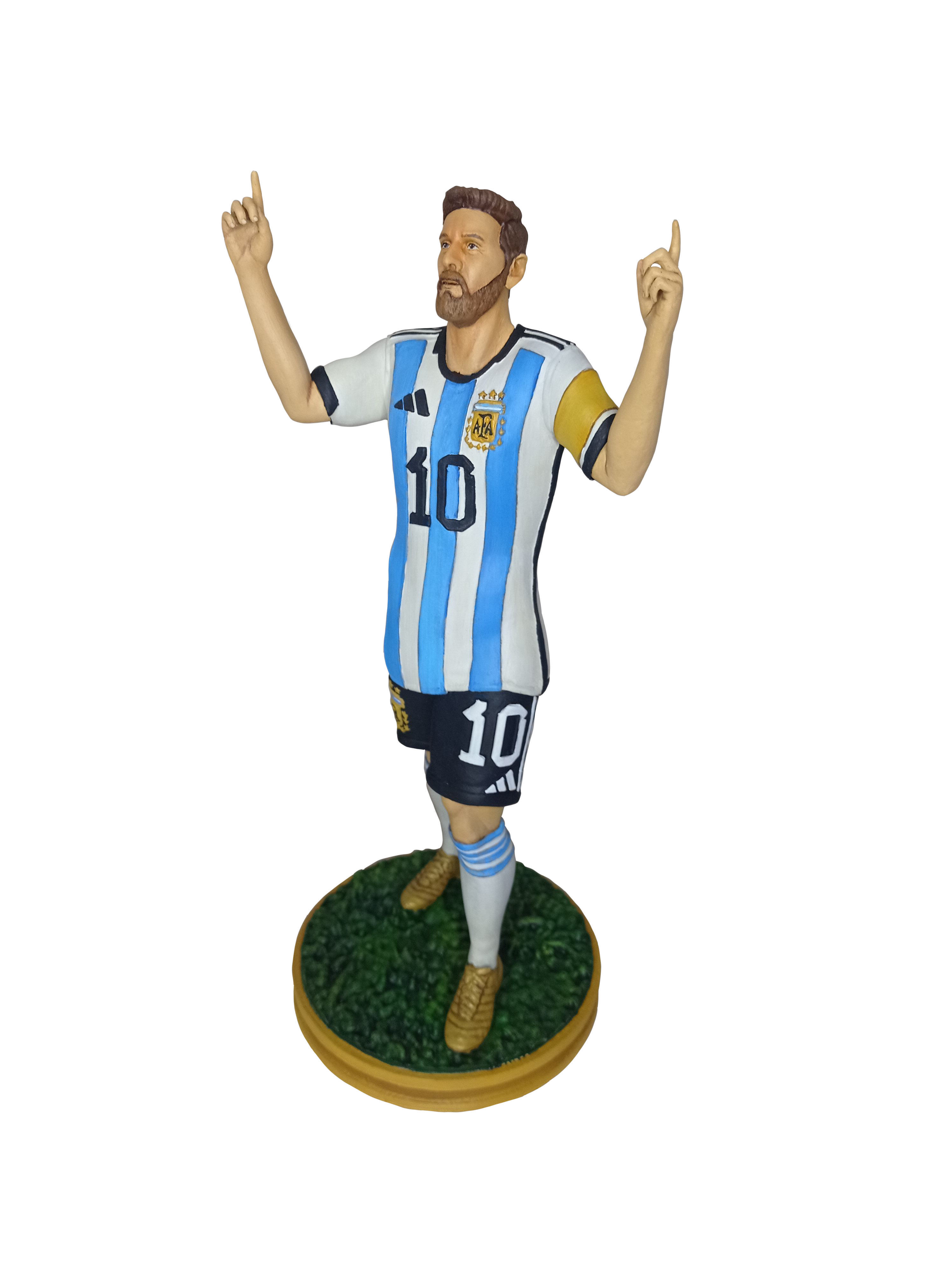 Lionel Messi figure for 3D Print Qatar 2022 3D model 3D printable ...