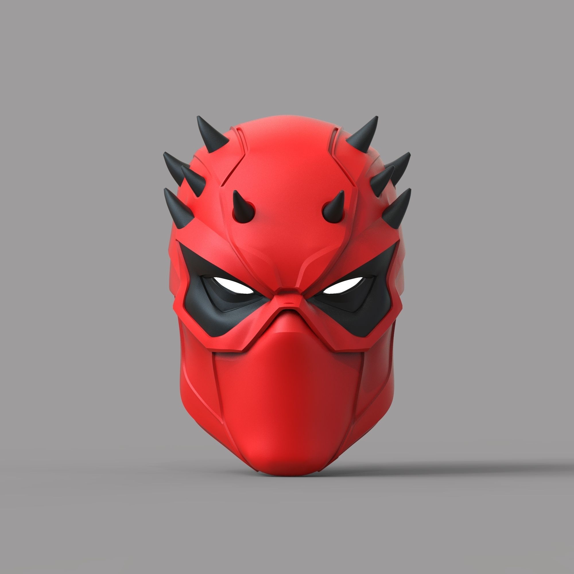 Red Hood Gotham Knights Demon Variation 1 Wearable Helmet 3D model 3D ...