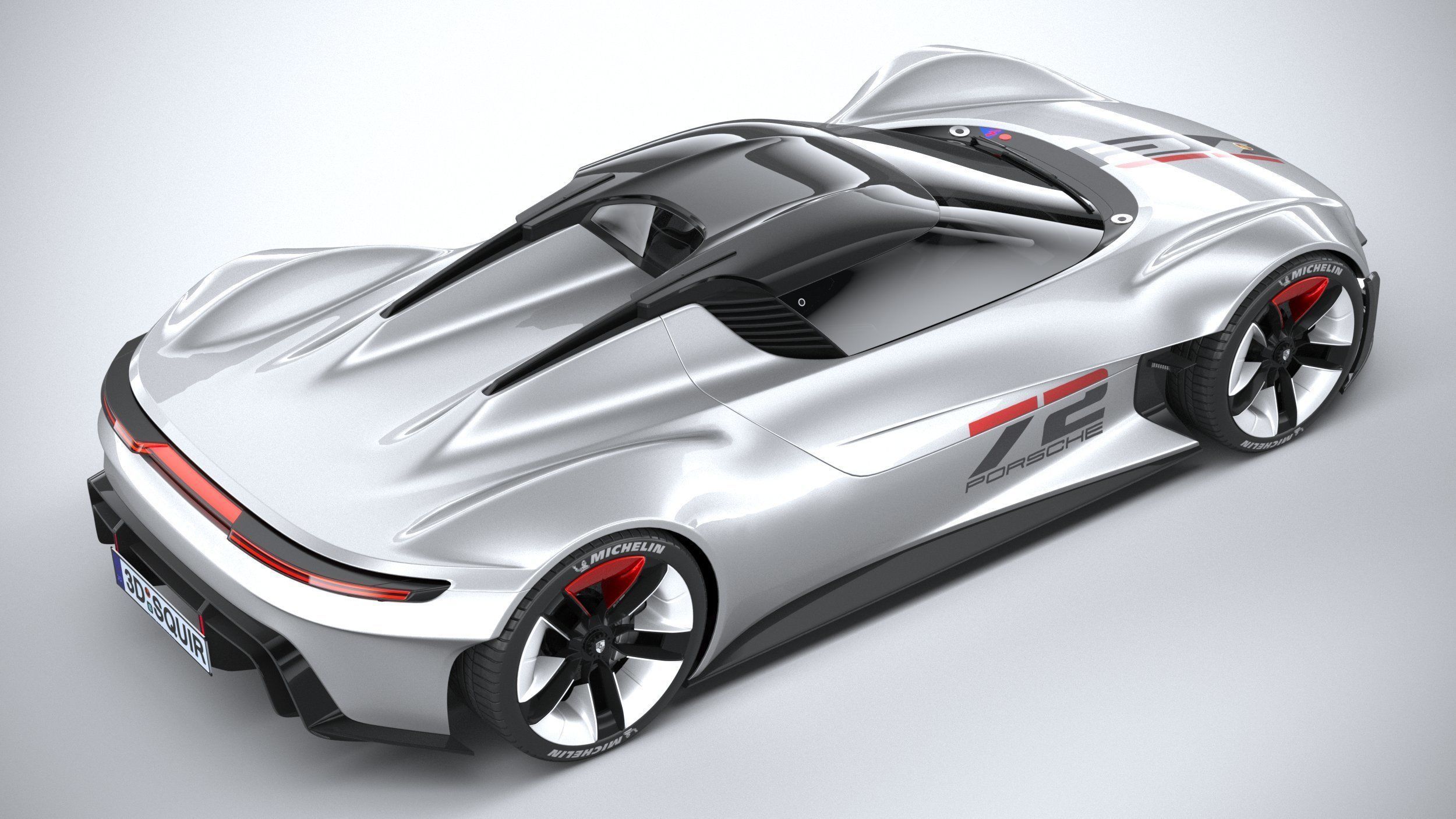 Porsche Vision GT Concept 2021 3D model | CGTrader
