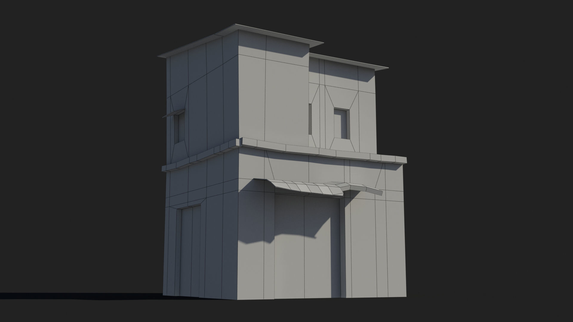 3D model Slum x23 VR / AR / low-poly | CGTrader