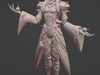 Moira female character in armor 3D model 3D printable | CGTrader