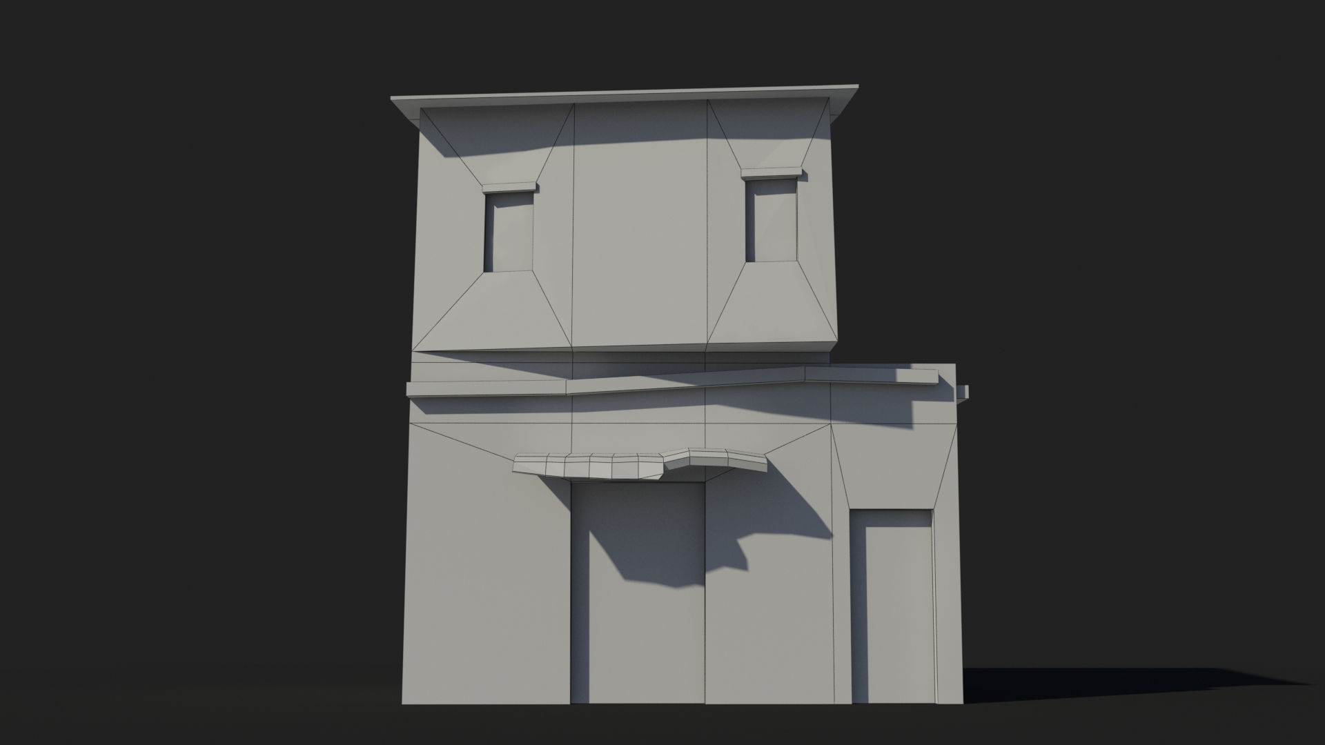 3D model Slum x27 VR / AR / low-poly | CGTrader