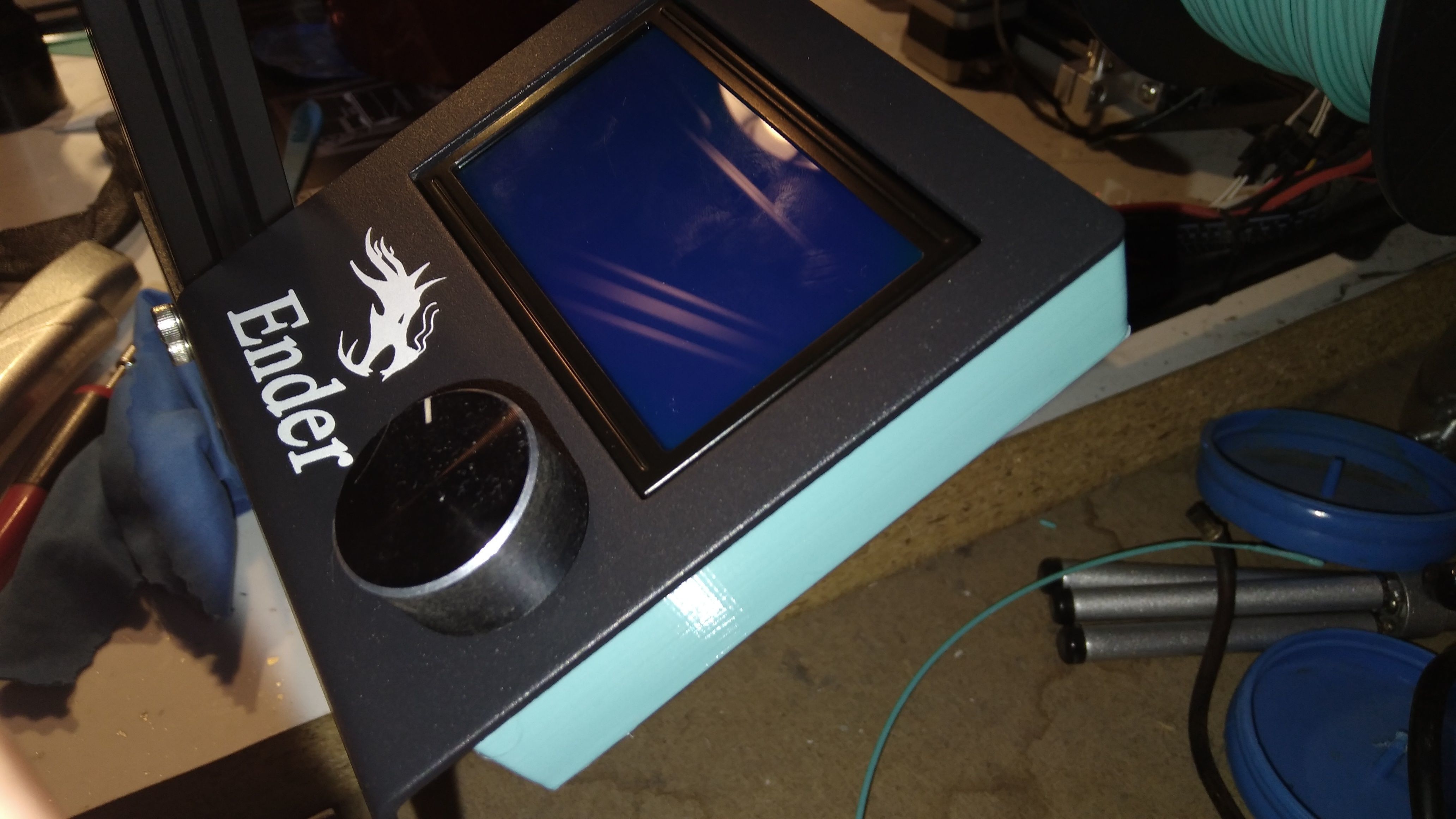 Creality Ender 5 Display Cover 3D model 3D printable | CGTrader