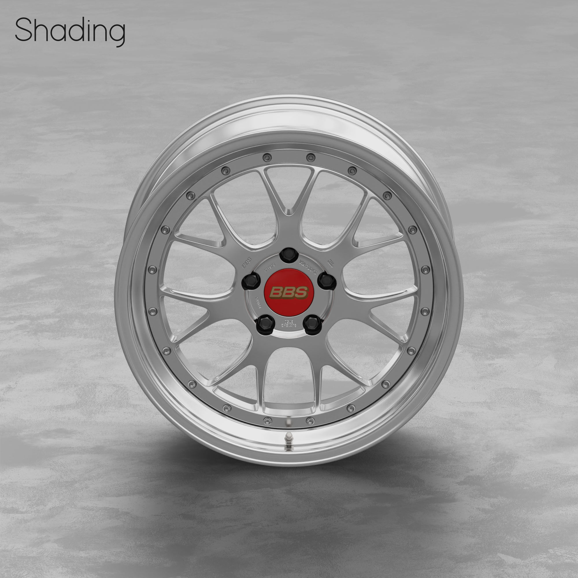 BBS LM-R Rim 3D Model 3D model | CGTrader