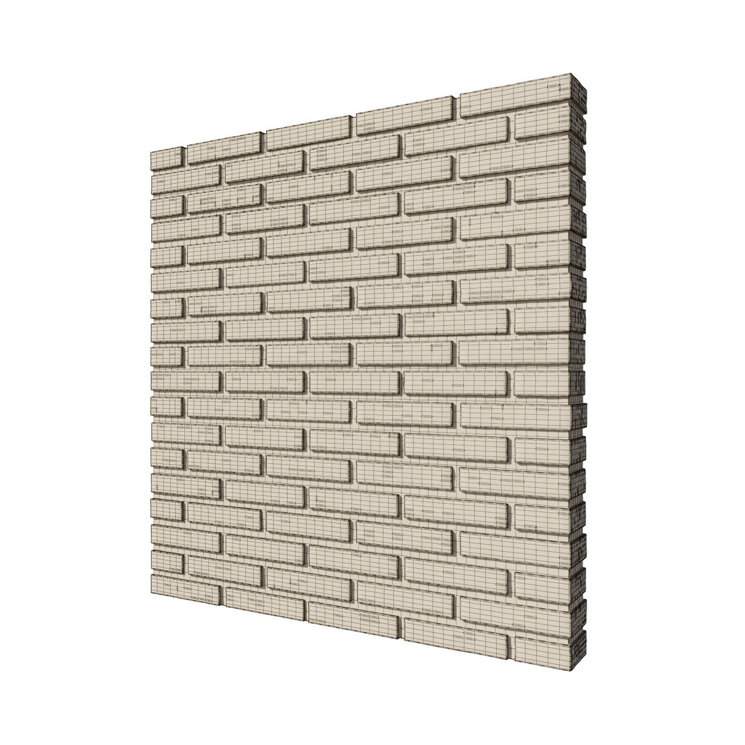 Brick wall 3D model 3D model | CGTrader