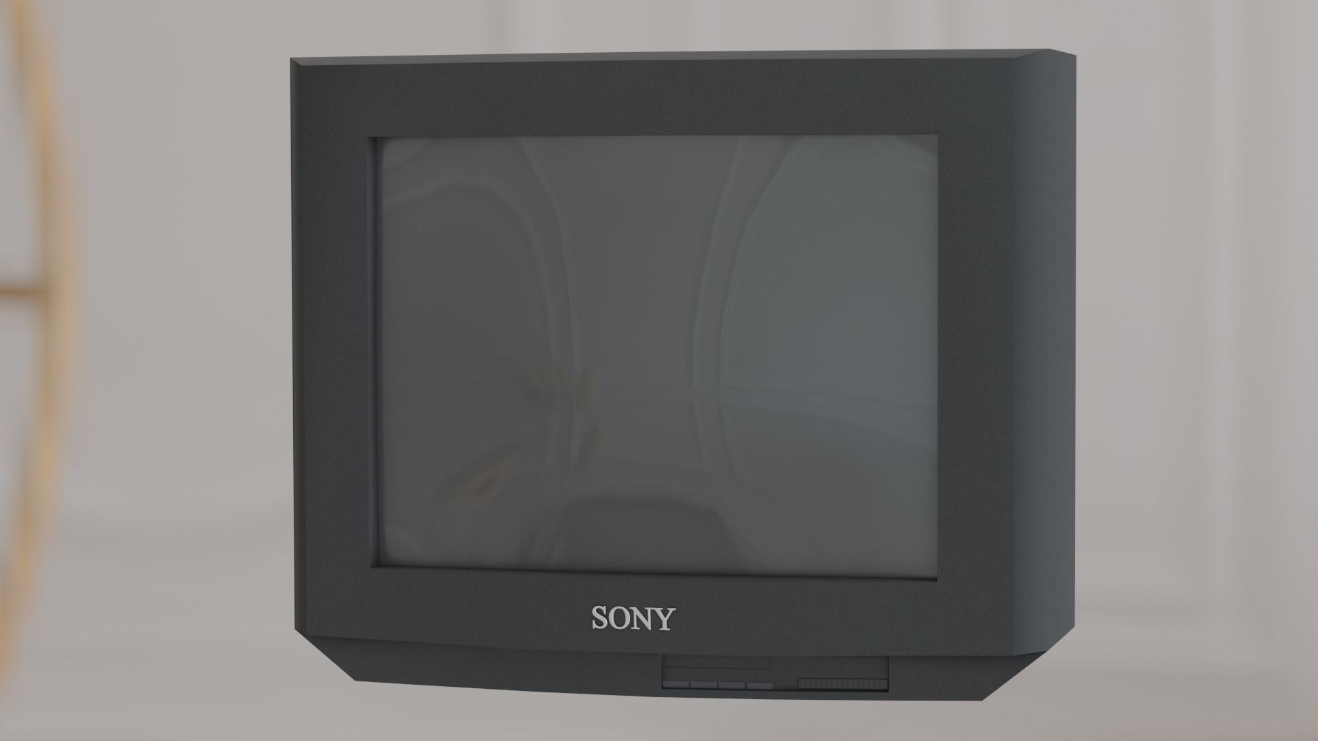 3D model SONY Trinitron CRT VR / AR / low-poly | CGTrader