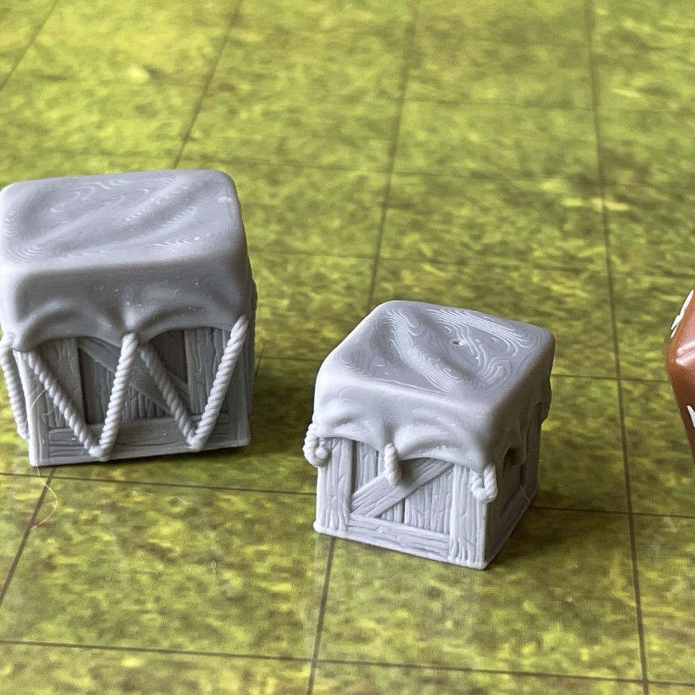 Set of Crates 3D model 3D printable | CGTrader