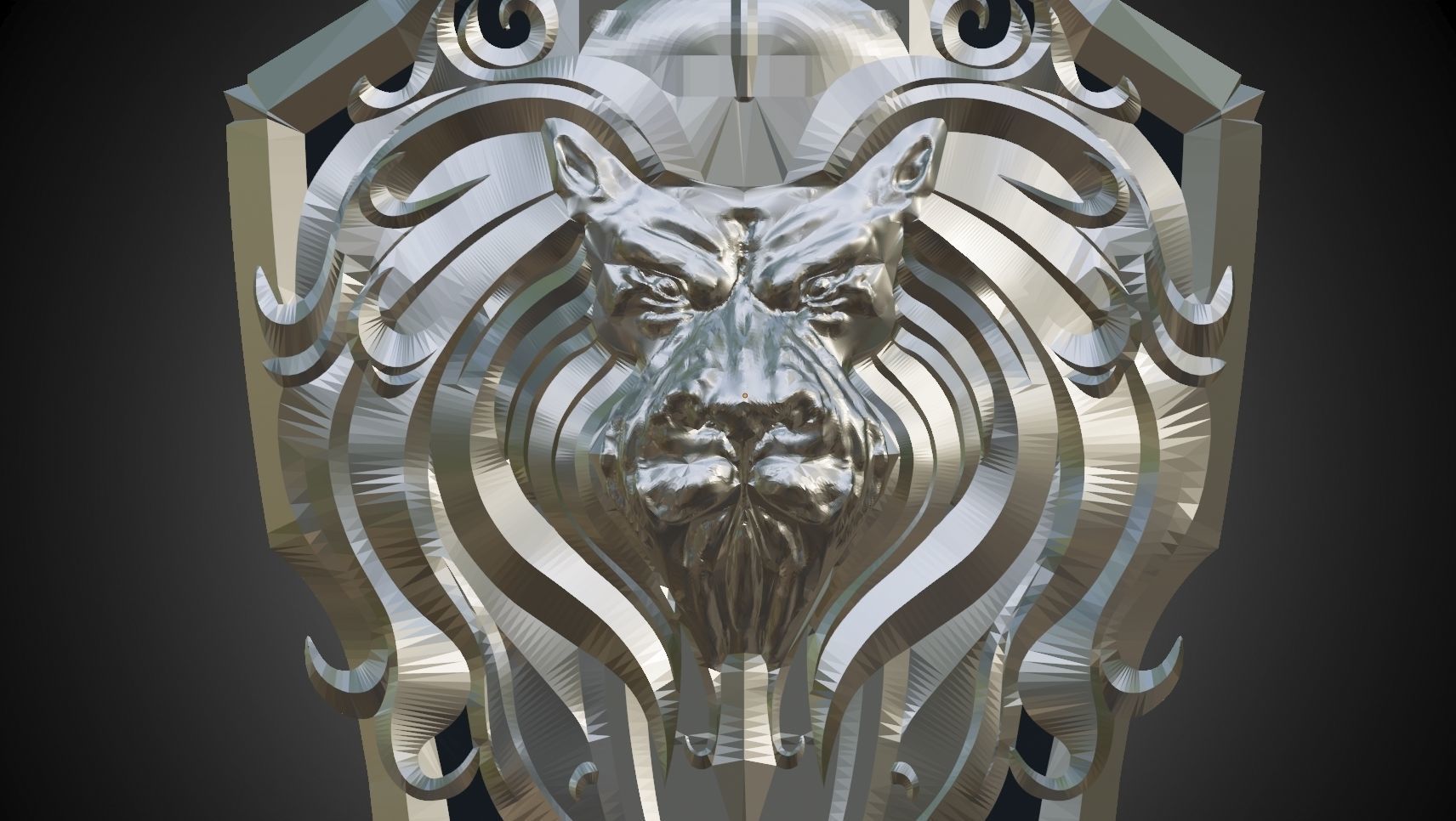 Warcraft - Alliance shield 3D model 3D printable | CGTrader